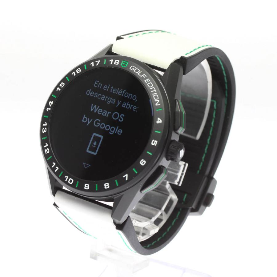 TAG HEUER（タグ・ホイヤー） ☆極美品★箱付き【TAG HEUER】タグホイヤー コネクテッド 充電式 SBG8A クォーツ メンズ ...