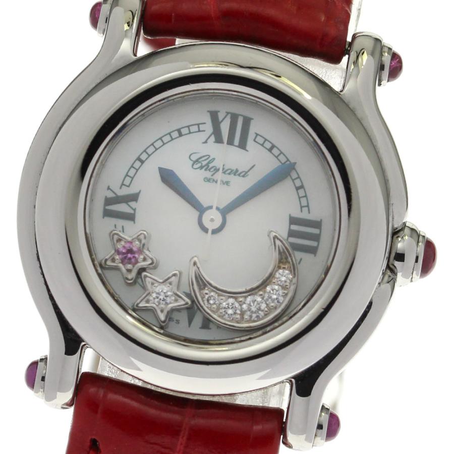 Chopard 【Chopard】ショパール ハッピースポーツ ムーンスター 27/8245-42 クォーツ レディース_710293 : CLOSER Yahoo!ショップ - 通販 ...