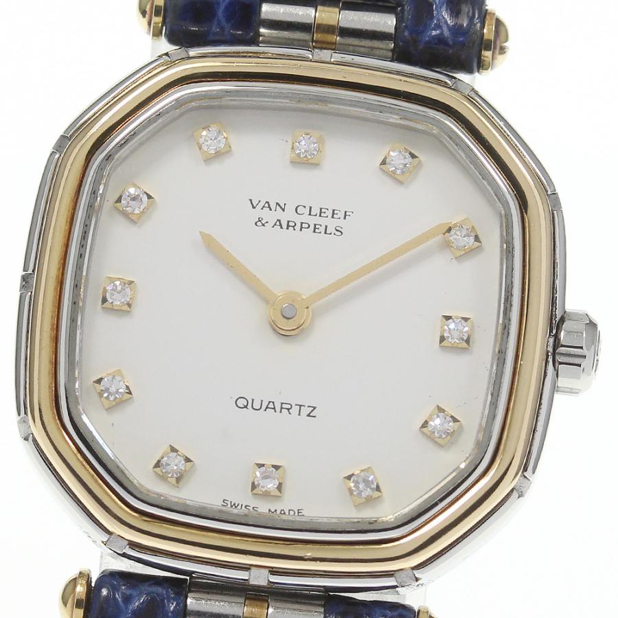 【Van Cleef & Arpels】ヴァンクリーフ＆アーペル 12Pダイヤ 46604 クォーツ レディース_710396【ev15】 :710396:CLOSER Yahoo!ショップ ...