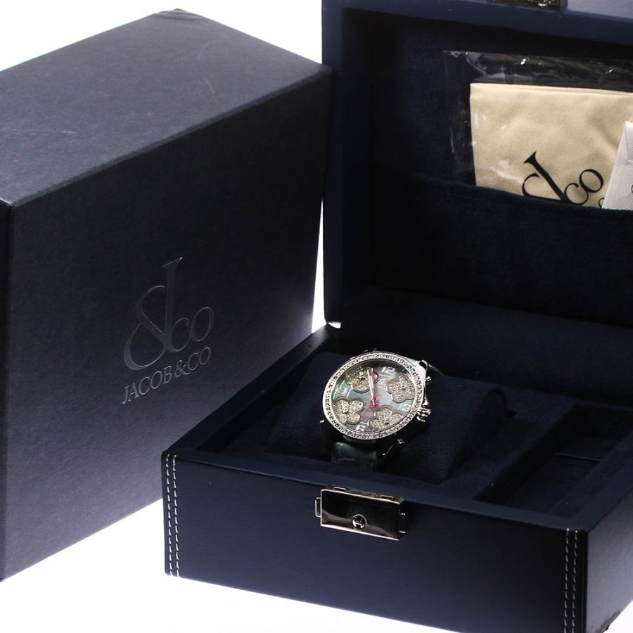 JACOB&CO ☆良品★箱付き【JACOB&CO】ジェイコブ 5タイムゾーン ダイヤベゼル クォーツ メンズ_711102 : CLOSER ...