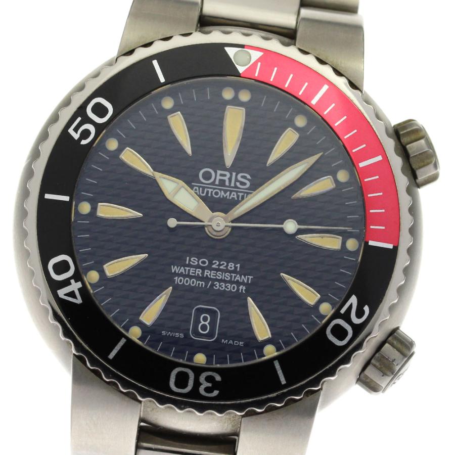 ORIS 【ORIS】オリス ダイバー デイト 633-7541 自動巻き メンズ_711116 : CLOSER Yahoo!ショップ ...