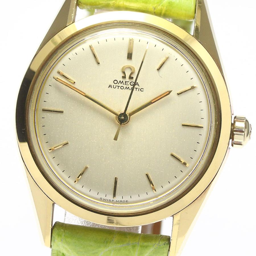 OMEGA 【OMEGA】オメガ K18YG cal.471 ヴィンテージ ref.2802SC 自動巻き メンズ_711268 ...