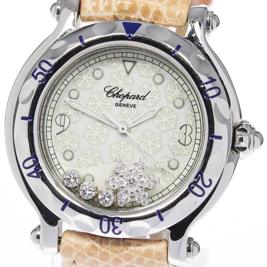 Chopard 【Chopard】ショパール ハッピースポーツ スノーフレーク デイト 27/8949 クォーツ レディース_711275 : CLOSER Yahoo!ショップ - 通販 ...