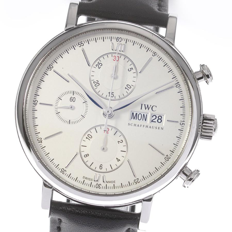 IWC SCHAFFHAUSEN 【IWC SCHAFFHAUSEN】IWC ポートフィノ クロノグラフ IW391027 自動巻き メンズ ...