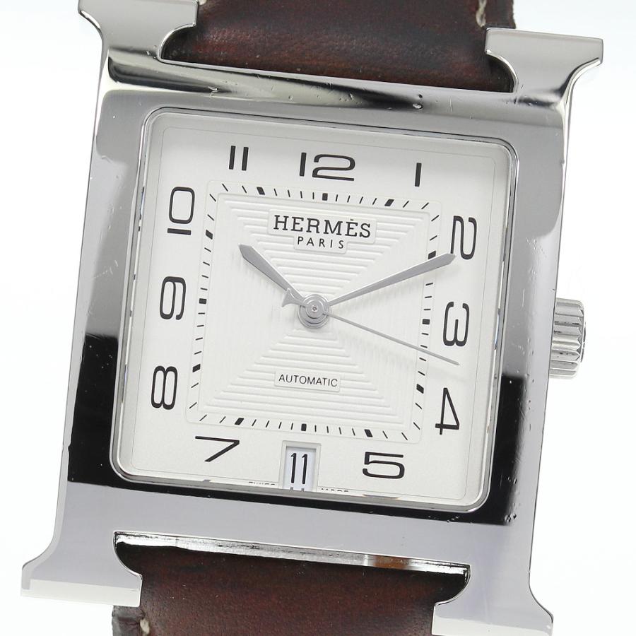 HERMES ★保証書付き【HERMES】エルメス Hウォッチ デイト HH2.810 自動巻き メンズ_711328 : CLOSER Yahoo!ショップ - 通販 - Yahoo!ショッピング