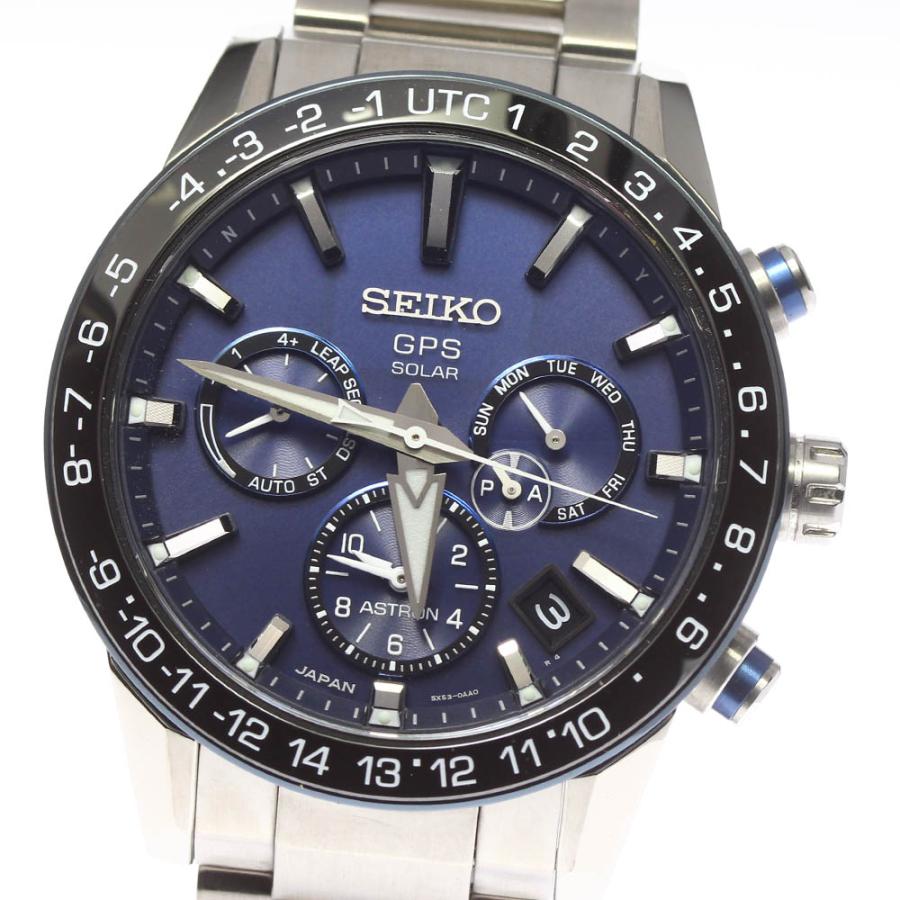 SEIKO ☆美品★箱・保証書付き【SEIKO】セイコー アストロン デイデイト SBXC015/5X53-0AE0 ソーラー電波 メンズ ...
