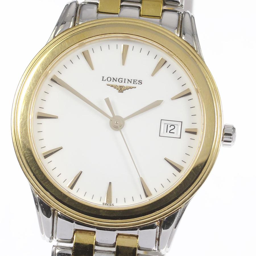 LONGINES（ロンジン） 【LONGINES】ロンジン フラッグシップ デイト L4.716.3 クォーツ メンズ_711741 : CLOSER Yahoo!ショップ - 通販 ...