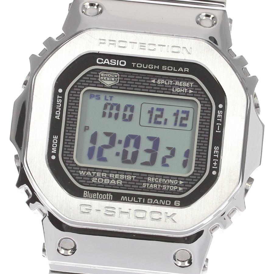 CASIO 【CASIO】カシオ G-SHOCK フルメタル Bluetooth GMW-B5000D-1JF ソーラー電波 メンズ ...