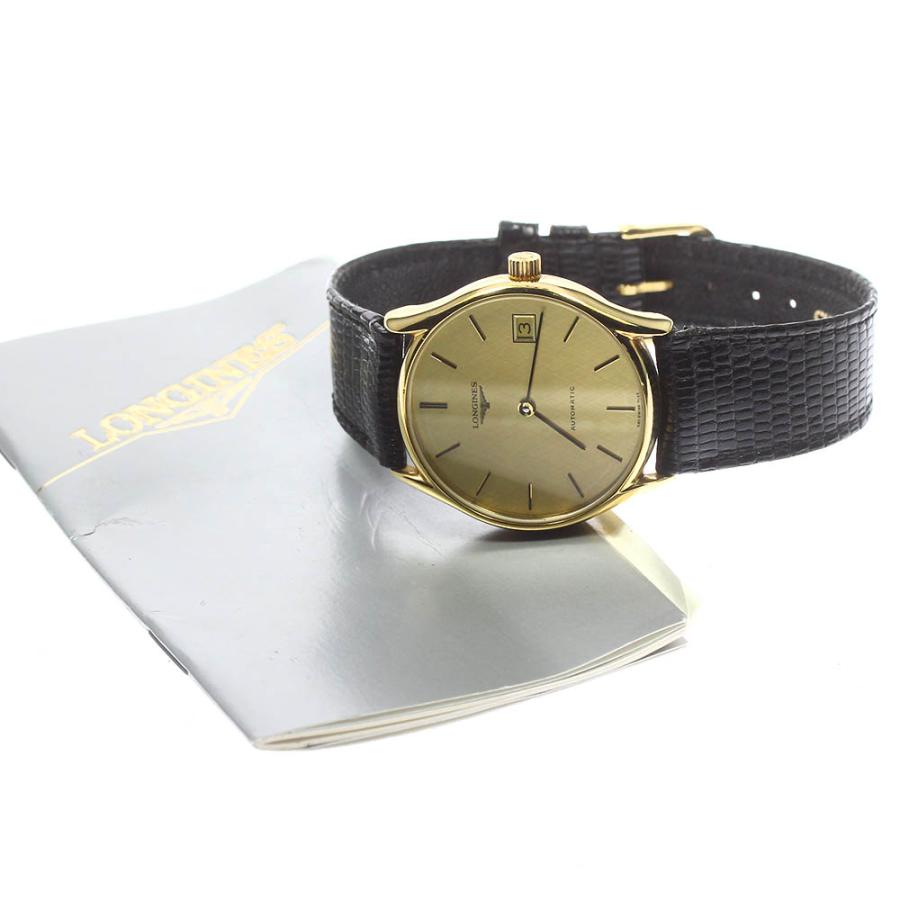 LONGINES 【LONGINES】ロンジン デイト cal.L630.1 自動巻き メンズ_712918 : CLOSER Yahoo!ショップ - 通販 - Yahoo!ショッピング