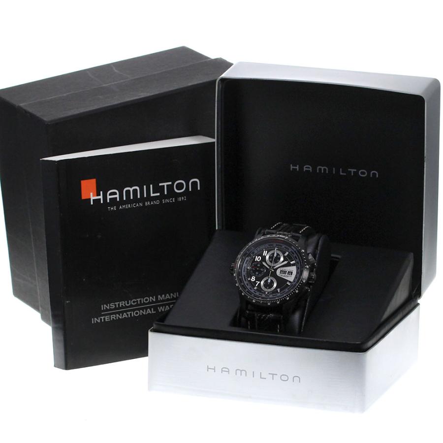 ★箱・保証書付き【HAMILTON】ハミルトン カーキ X-MACH クロノグラフ H766860 自動巻き メンズ_712926 : ...