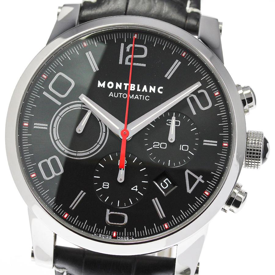 MONTBLANC（筆記具、時計） ☆良品★保証書付き【MONTBLANC】モンブラン タイムウォーカー クロノグラフ 7141 自動巻き メンズ_712941 : CLOSER Yahoo ...