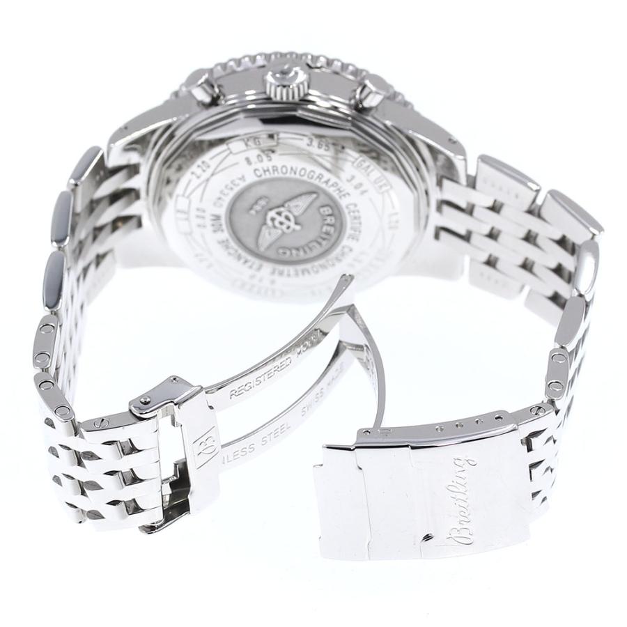 ☆良品【BREITLING】ブライトリング ナビタイマー ヘリテージ クロノグラフ A35340 自動巻き メンズ_713176 : ...