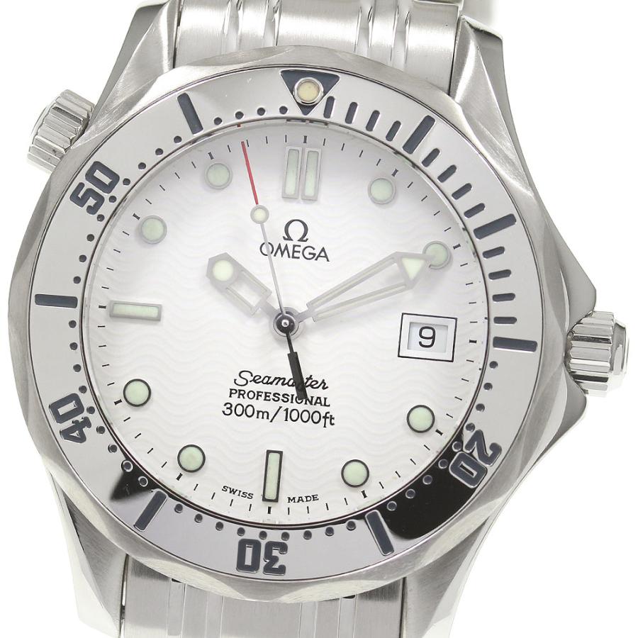 OMEGA ☆美品★保証書付き【OMEGA】オメガ シーマスター300 デイト 2562.20 クォーツ ボーイズ_713467 : CLOSER Yahoo!ショップ - 通販 ...