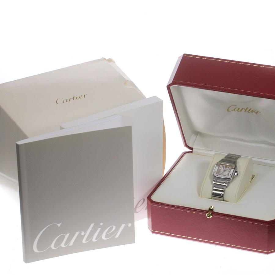 Cartier ★箱・保証書付き【CARTIER】カルティエ サントスガルベSM アジア限定 デイト W20062D6 自動巻き レディース_713527 : CLOSER Yahoo ...
