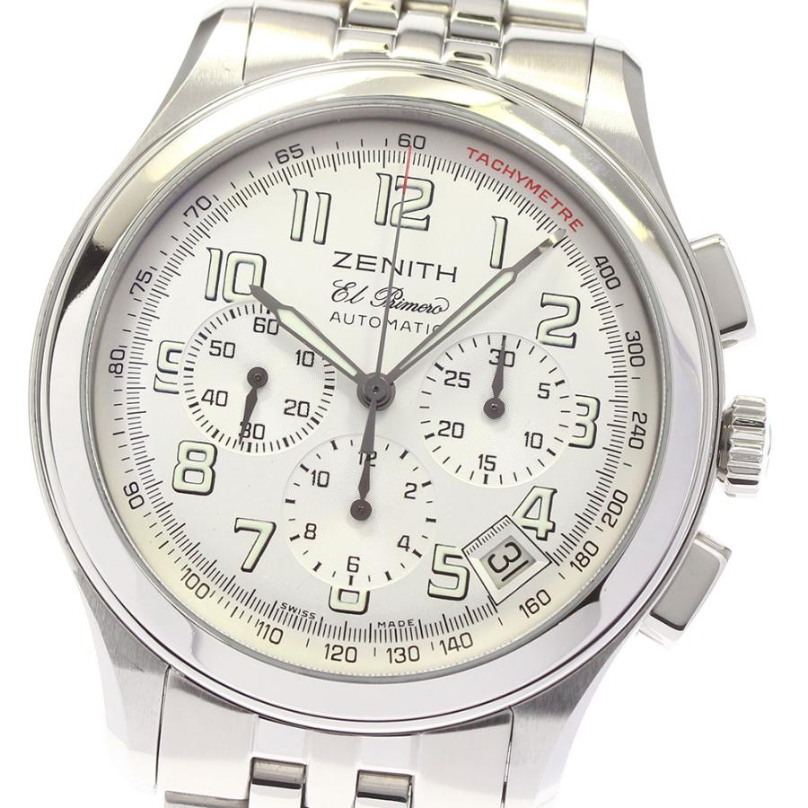 ZENITH（時計） ☆良品★箱・保証書付き【ZENITH】ゼニス クラス スポーツ エル プリメロ クロノグラフ 03.0510.400 自動巻き メンズ_713833【ev10 ...