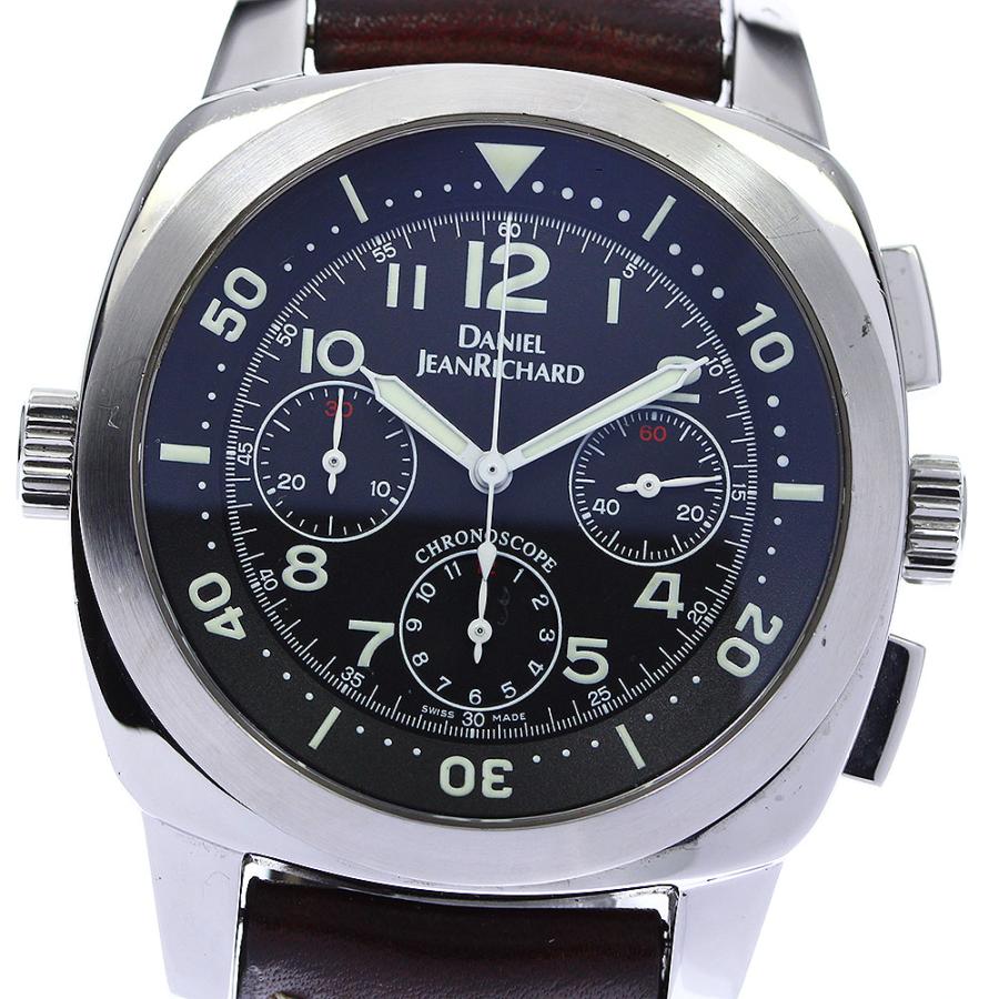 ★保証書付き【DANIEL JEANRICHARD】ダニエルジャンリシャール クロノグラフ 25030 自動巻き メンズ_714002 : ...
