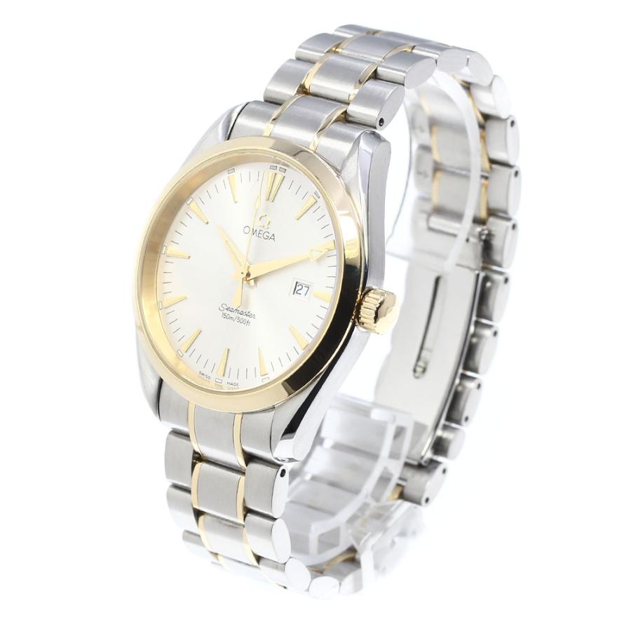 OMEGA ★保証書付き【OMEGA】オメガ シーマスター アクアテラ デイト 2317.30 クォーツ メンズ_714004【ev15 ...