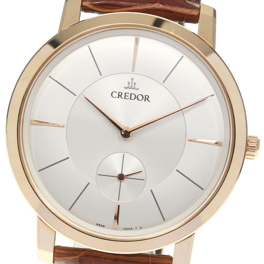 SEIKO ☆良品【SEIKO】セイコー クレドール ノード K18PG スモールセコンド GBBE980/6898-00D0 手巻き メンズ_714427 : CLOSER Yahoo ...