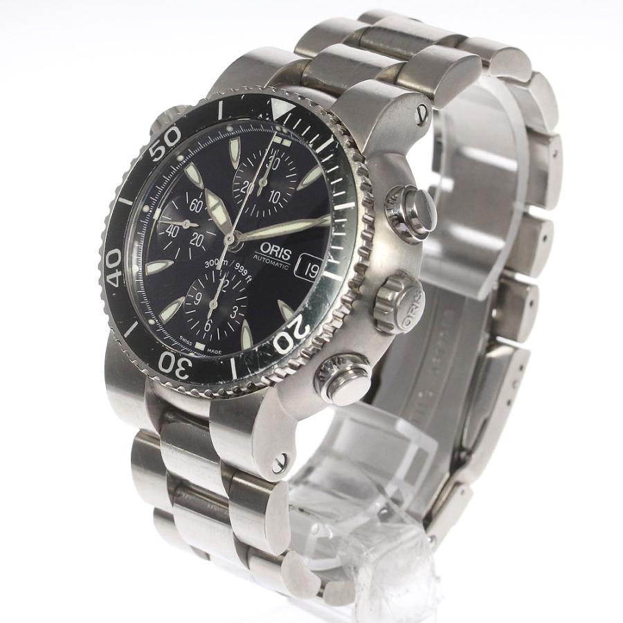 ORIS（オリス） ★箱付き【ORIS】オリス TT1 ダイバーズ クロノグラフ デイト 7542 自動巻き メンズ_714544 ...