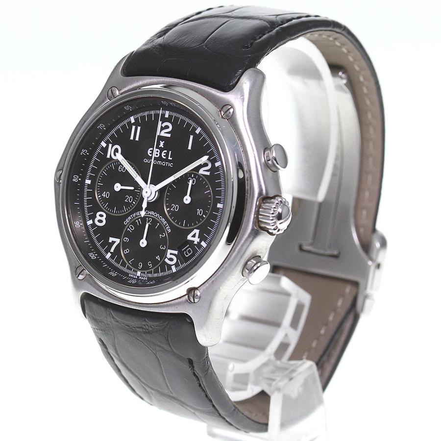 EBEL エベル E9137240 1911 モデュロール クロノグラフ 自動巻き メンズ 良品 _715486 : CLOSER Yahoo ...