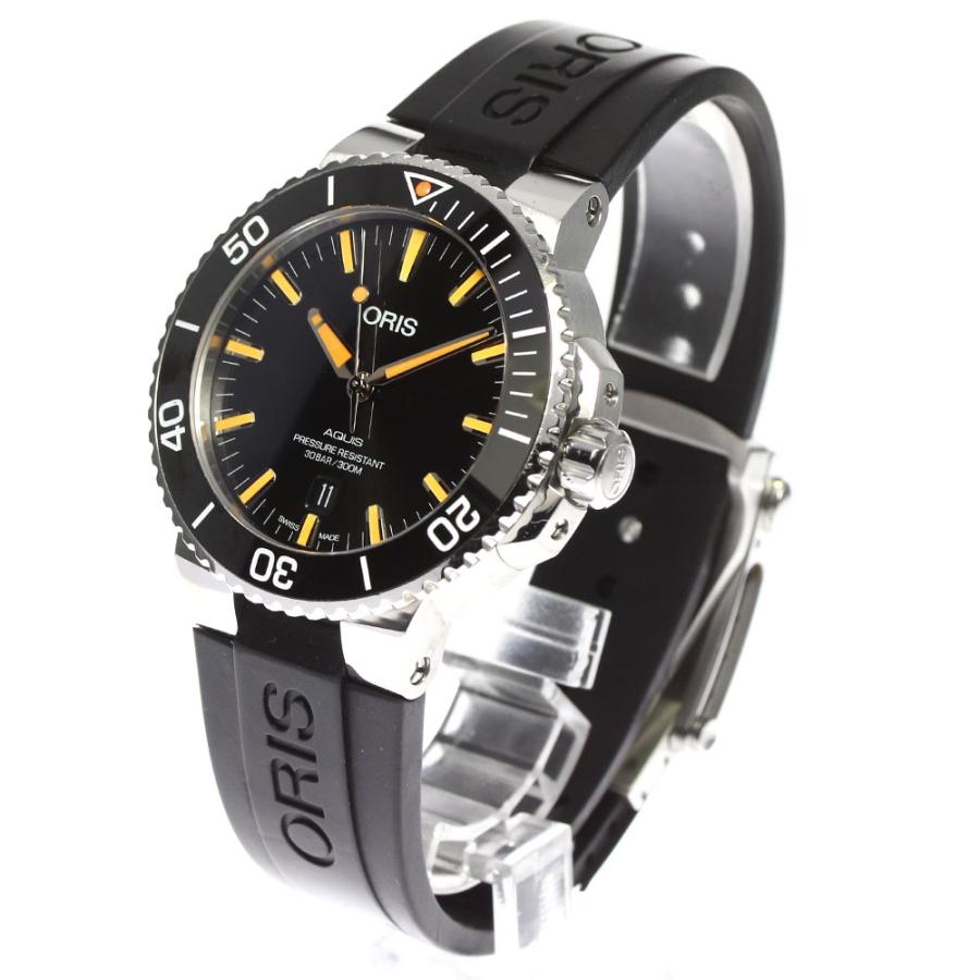 ORIS ★箱・保証書付き【ORIS】オリス アクイス デイト 01 733 7730 4159 自動巻き メンズ_715522 : CLOSER Yahoo!ショップ - 通販 ...