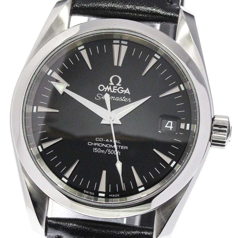 OMEGA ★保証書付き【OMEGA】オメガ シーマスター アクアテラ コーアクシャル 2504.50 自動巻き ボーイズ_715967 ...