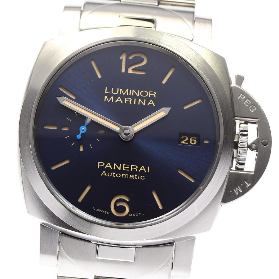 OFFICINE PANERAI ★箱・保証書付き【PANERAI】パネライ ルミノール マリーナ スモールセコンド PAM01028 自動 ...