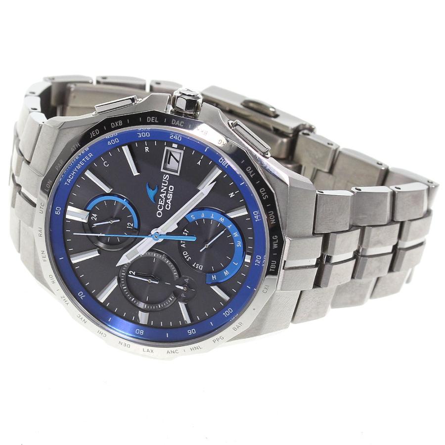 ☆美品 【CASIO】カシオ オシアナス マンタ Bluetooth OCW-S5000E ソーラー電波 メンズ_717879 :717879 ...