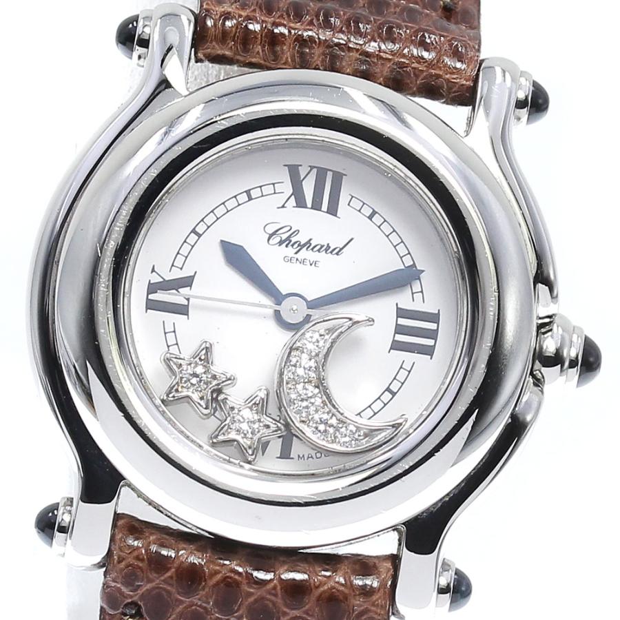 Chopard 【Chopard】ショパール ハッピースポーツ ムーン&スター 27/8245-23 クォーツ レディース_718353 : CLOSER Yahoo!ショップ - 通販 ...