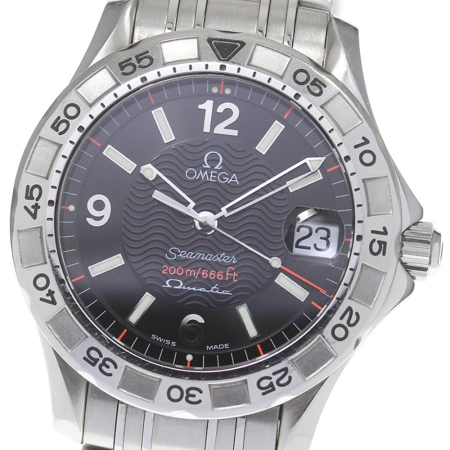 OMEGA ☆訳あり【OMEGA】オメガ シーマスター200m オメガマチック 2514.50 オートクォーツ メンズ_718372 ...
