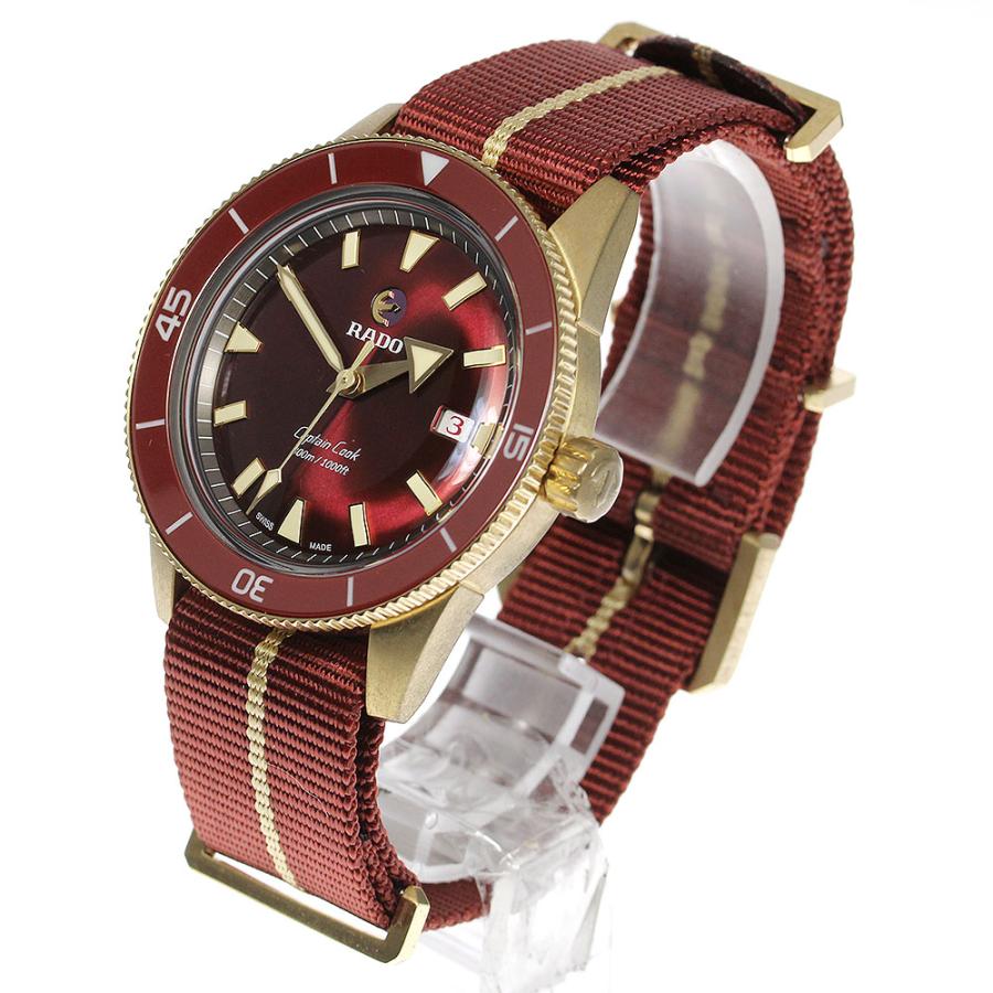 ★箱・保証書付き【RADO】ラドー キャプテンクック オートマティック ブロンズ デイト R32500013 自動巻き メンズ_718421 ...