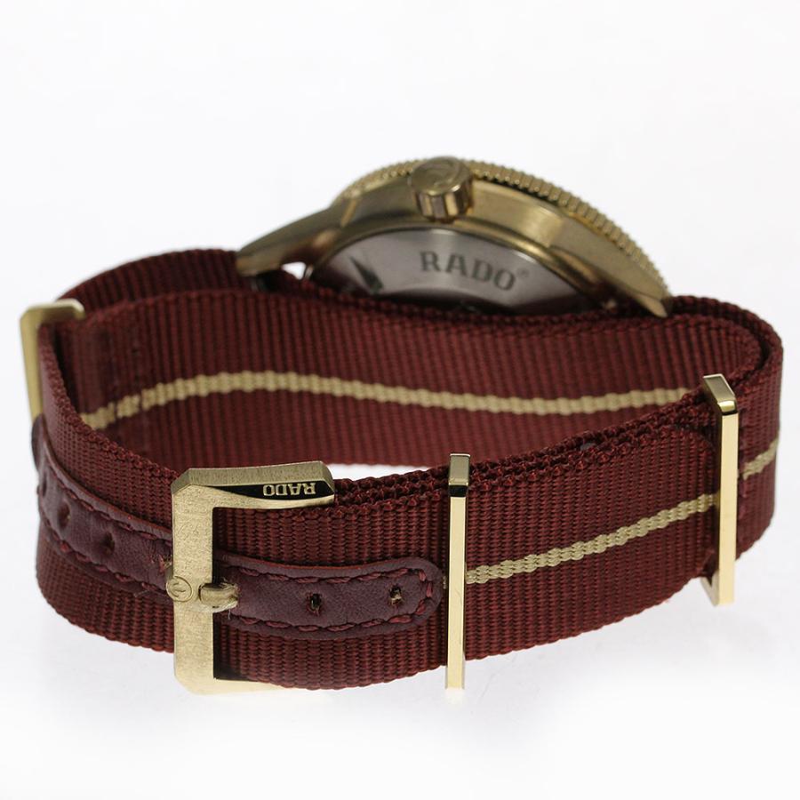 ★箱・保証書付き【RADO】ラドー キャプテンクック オートマティック ブロンズ デイト R32500013 自動巻き メンズ_718421 ...