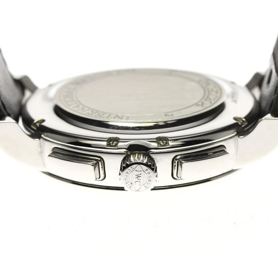 IWC SCHAFFHAUSEN ☆良品【IWC SCHAFFHAUSEN】IWC ポートフィノ クロノグラフ デイデイト IW378302 ...