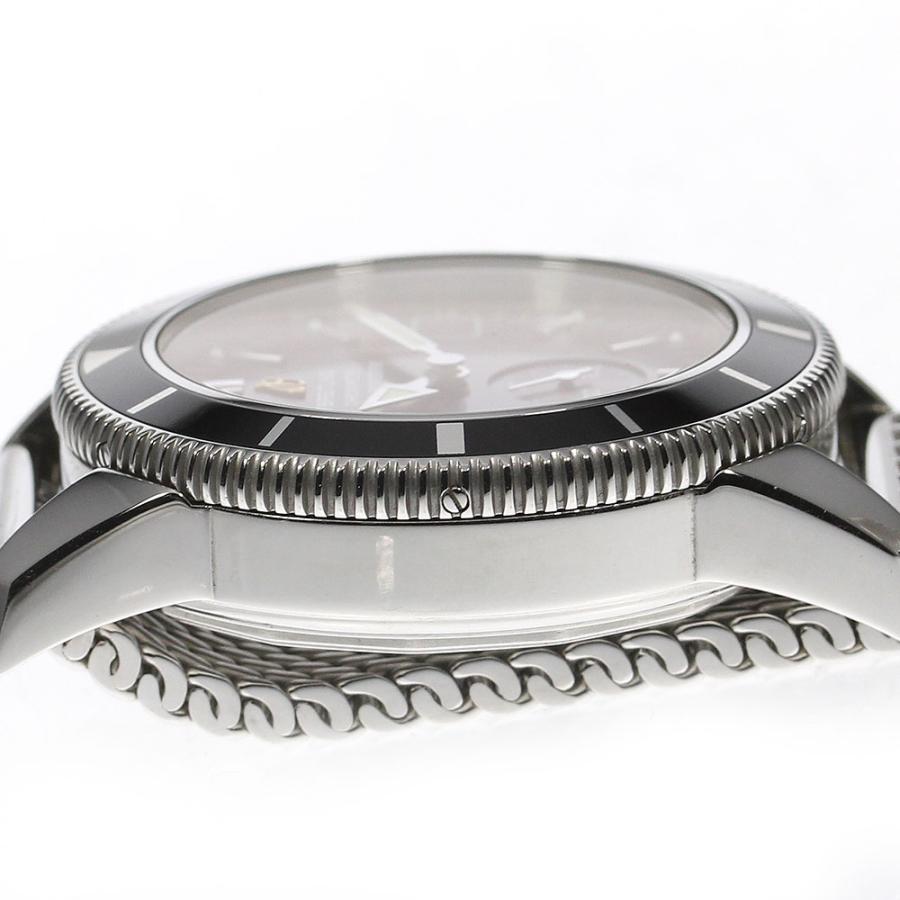 ブライトリング（BREITLING） ☆良品【BREITLING】ブライトリング スーパーオーシャン ヘリテージ 38 デイト A37320 ...