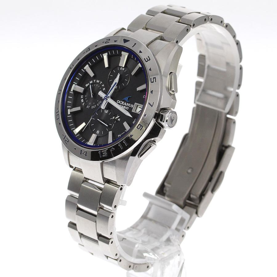 CASIO ☆良品★箱・保証書付き【CASIO】カシオ オシアナス クラシックライン Bluetooth OCW-T3000-1AJF ソーラー電波 メンズ_718882 : CLOSER ...
