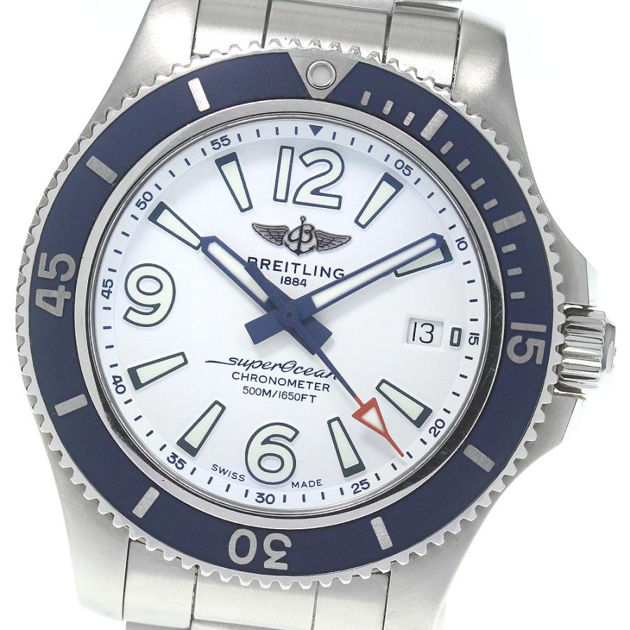 ブライトリング ★箱・保証書付き【BREITLING】ブライトリング スーパーオーシャン 42 デイト A17366 自動巻き メンズ_718943 : CLOSER Yahoo!ショップ ...
