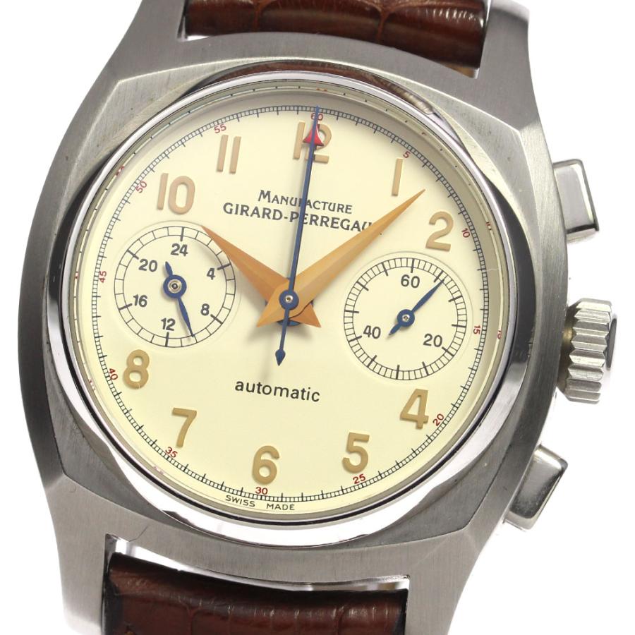 ジラール・ペルゴ GIRARD-PERREGAUX 2598 ヴィンテージ 1960 クロノグラフ 自動巻き メンズ _718973【ev20】 : CLOSER Yahoo!ショップ ...