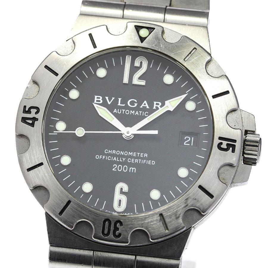 BVLGARI ☆訳あり 【BVLGARI】ブルガリ ディアゴノ スクーバ SD38S 自動巻き メンズ_719181 : CLOSER Yahoo!ショップ - 通販 - Yahoo!ショッピング