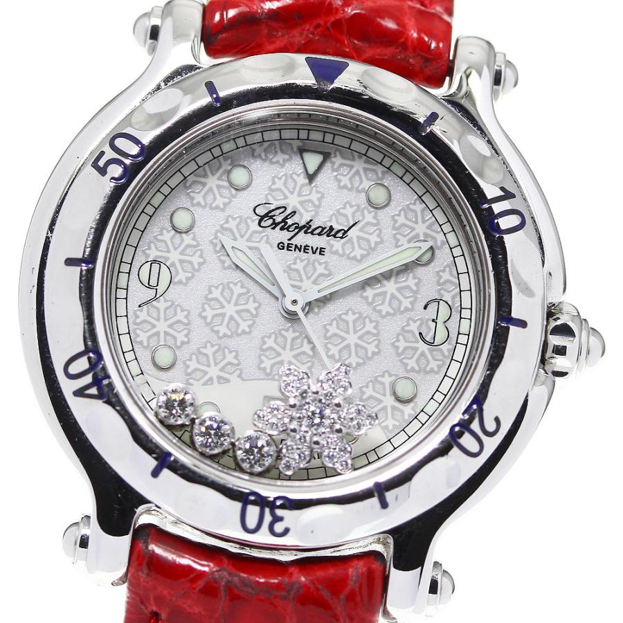 Chopard 【Chopard】ショパール ハッピースポーツ スノーフレーク ダイヤ デイト 27/8949 クォーツ レディース_719794 : CLOSER Yahoo!ショップ ...
