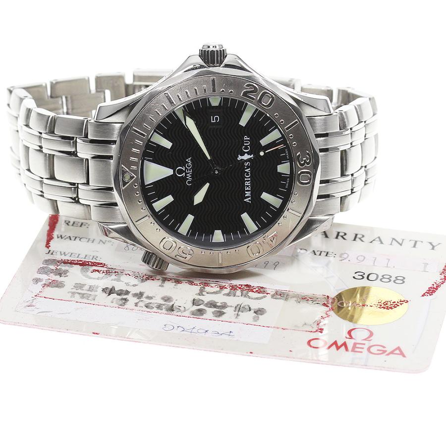 ★保証書付き【OMEGA】オメガ シーマスター300 アメリカズカップ 2533.50 自動巻き メンズ_720058 :720058 ...