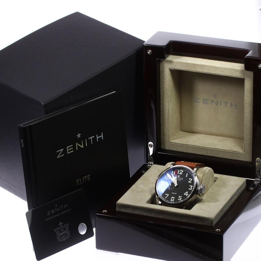 メーカーOH済・箱保付き☆【ZENITH】ゼニス パイロット アエロネフ タイプ20 GMT 03.2430.693 自動巻き メンズ_720173 :720173:CLOSER Yahoo ...