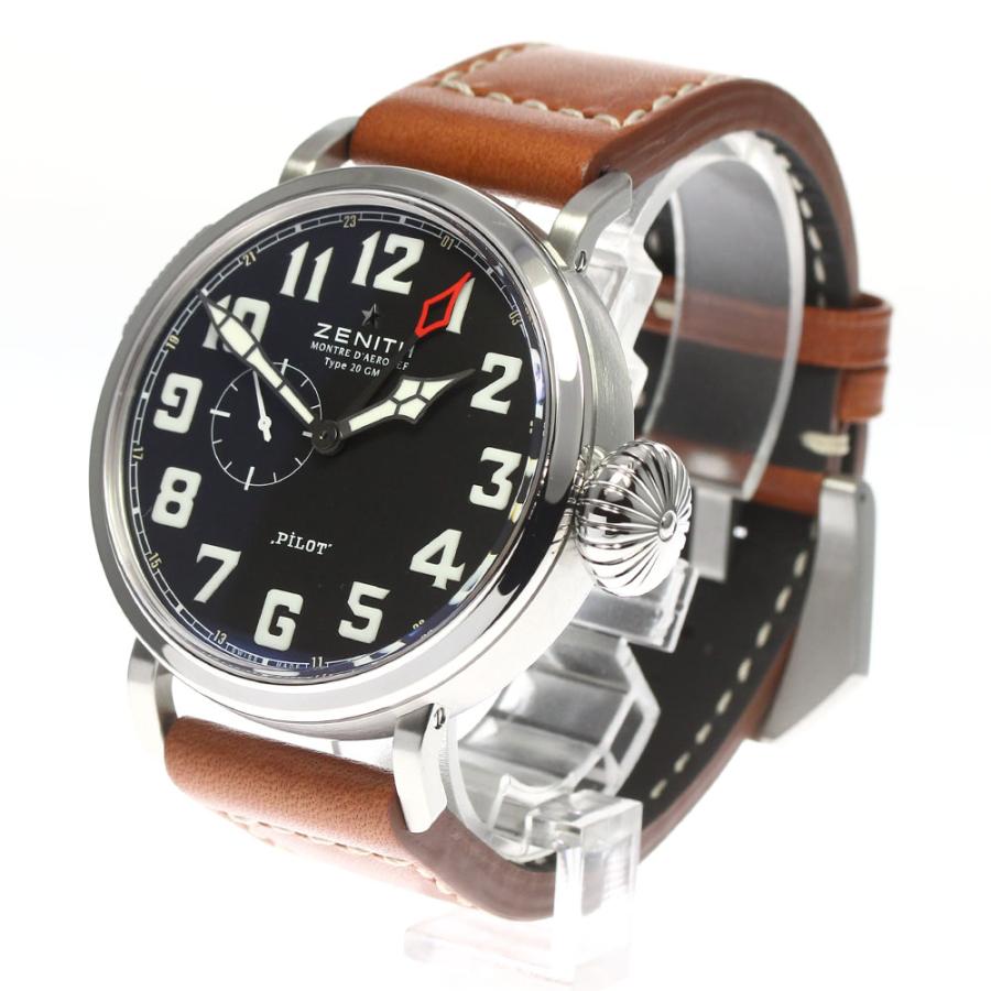 メーカーOH済・箱保付き☆【ZENITH】ゼニス パイロット アエロネフ タイプ20 GMT 03.2430.693 自動巻き メンズ_720173 :720173:CLOSER Yahoo ...