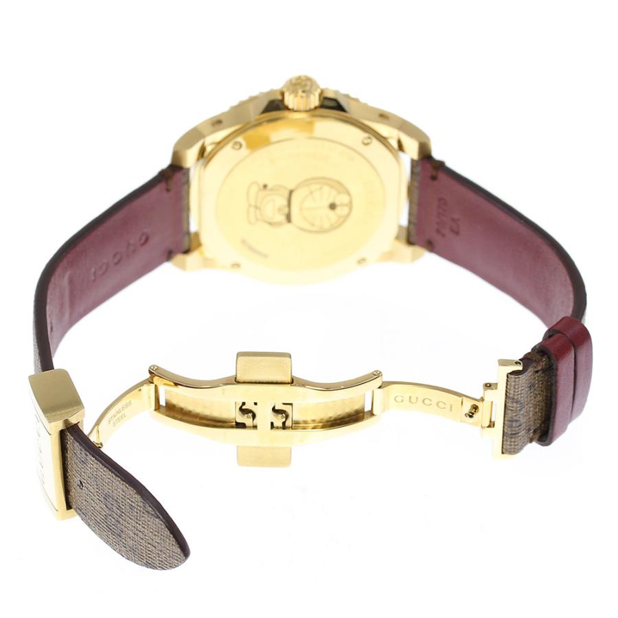☆良品★内箱付き【GUCCI】グッチ ダイブ ドラえもん 136.3/YA136335 クォーツ メンズ_720323 :720323 ...