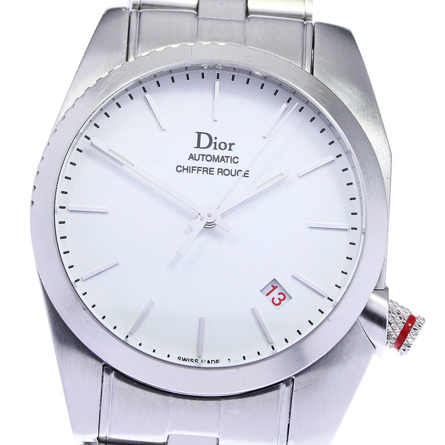 【Dior】ディオール シフルルージュ デイト CD084510 自動巻き メンズ_720544【中古】 : CLOSER Yahoo!ショップ - 通販 - Yahoo!ショッピング