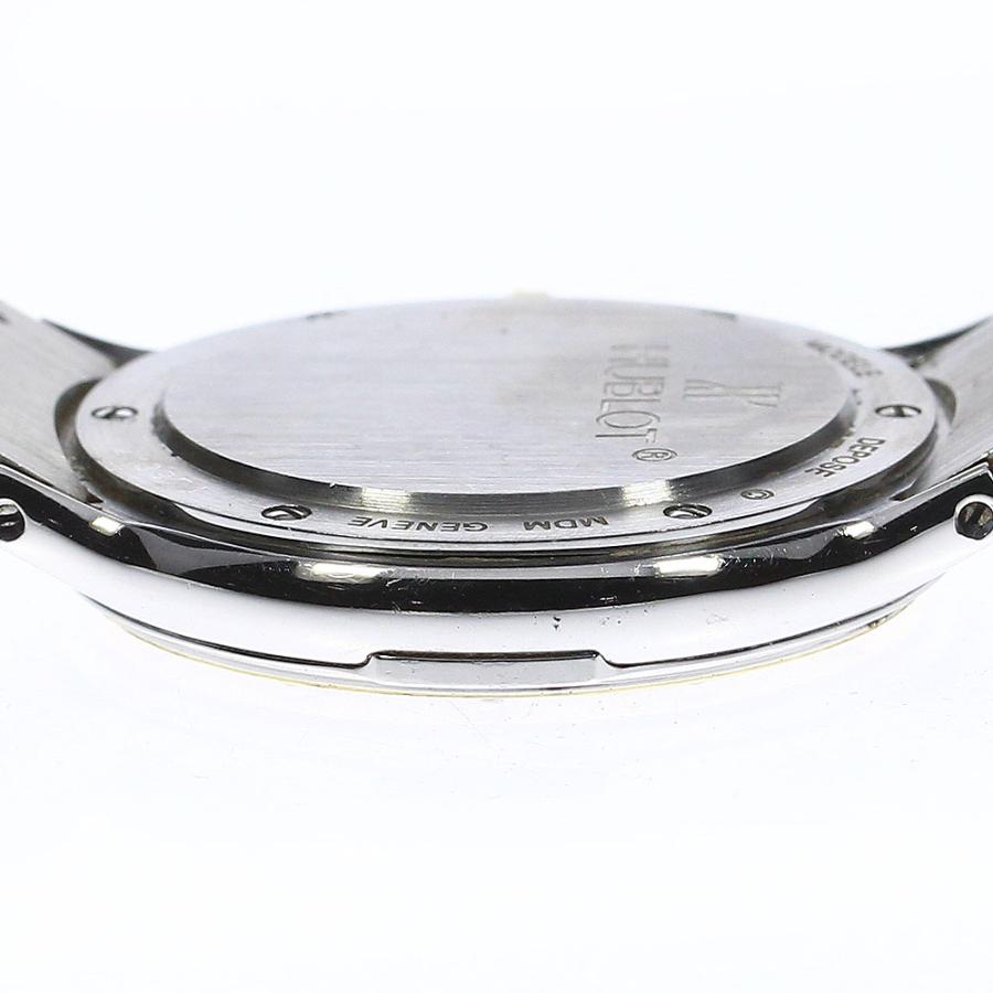 HUBLOT 【HUBLOT】ウブロ MDM K18YG デイト 1521.100.2 クォーツ メンズ_721229 : CLOSER Yahoo!ショップ - 通販 - Yahoo!ショッピング