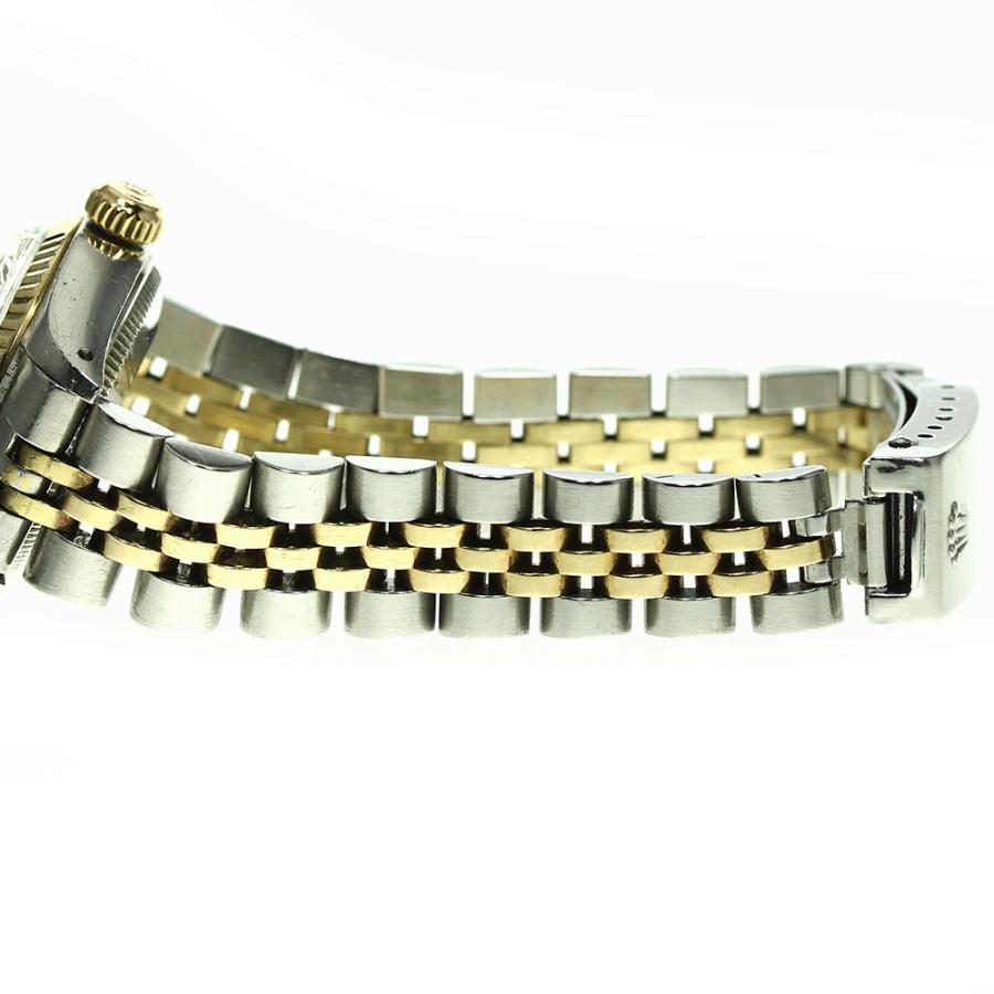 ROLEX（ロレックス） ベルト訳あり☆ 【ROLEX】ロレックス オイスター パーペチュアル デイト Cal.2030 YGコンビ 6917 ...