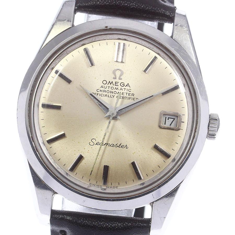 OMEGA オメガ Ref.166.010 / 166.024 シーマスター Cal.564 デイト 自動巻き メンズ _723385 ...