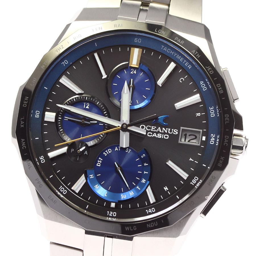 CASIO（カシオ） ☆極美品 ★箱・保証書付き【CASIO】カシオ オシアナス マンタ Bluetooth OCW-S5000E-1AJF ...