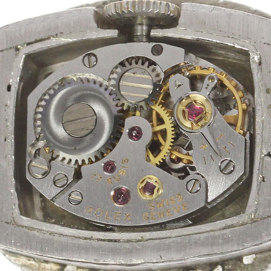 ROLEX ベルト訳あり☆ 【ROLEX】ロレックス プレシジョン ダイヤベゼル cal.1800 ref.2195 手巻き レディース ...