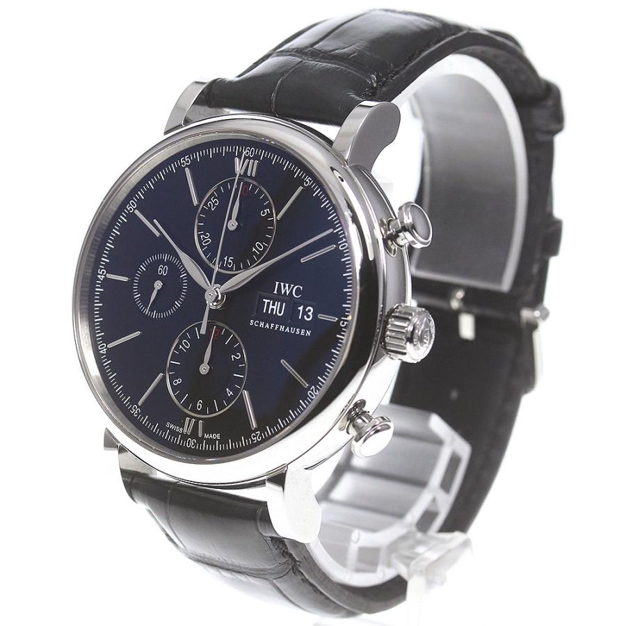 IWC SCHAFFHAUSEN（IWCシャフハウゼン） 【IWC SCHAFFHAUSEN】IWC ポートフィノ クロノグラフ デイデイト ...